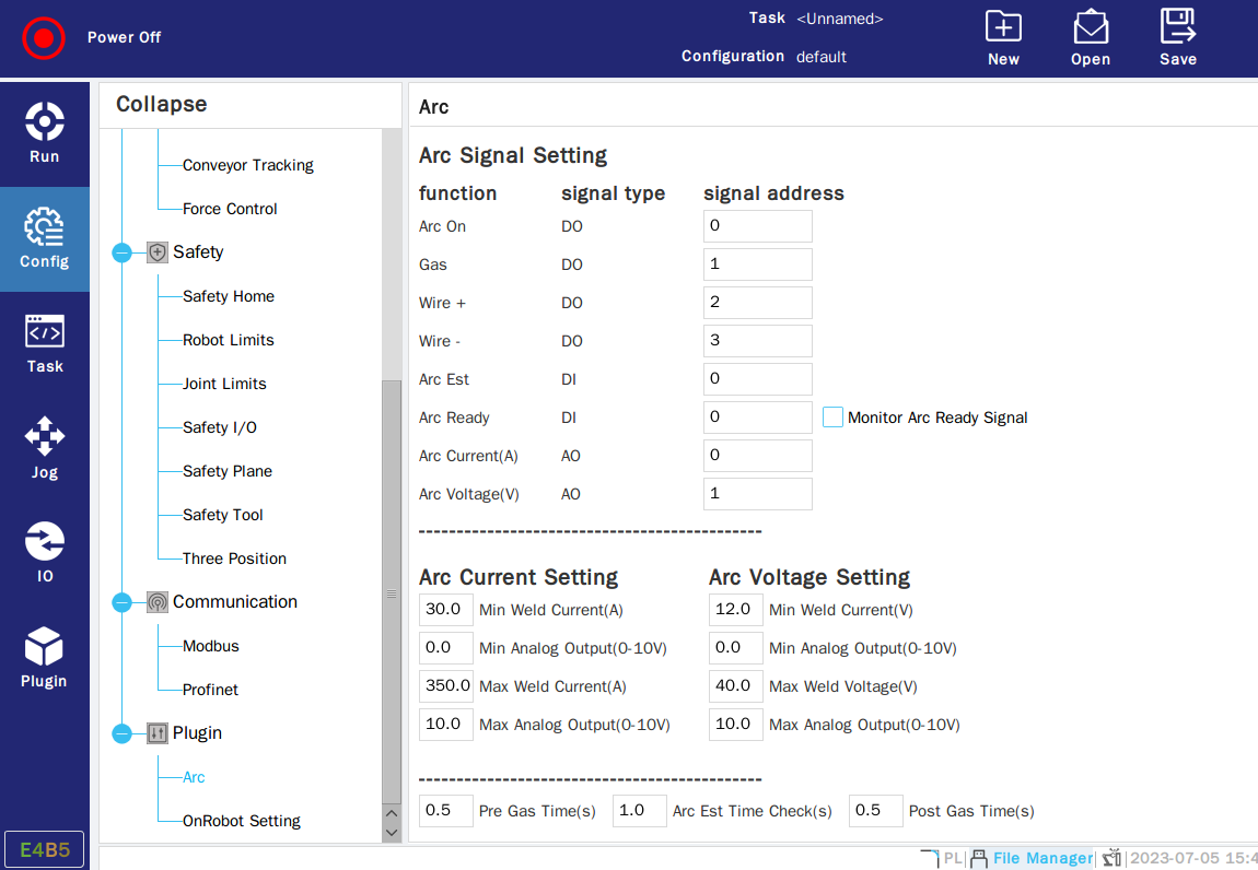 GitHub - Elite-Robots/arc-base: welding demo